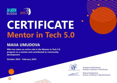 Maiia Maya Umudova On Linkedin Mentorintech Womenintech Wit