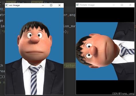 Opencv 图像旋转和平移 数学和代码原理详解opencvtrump Yang 开放原子开发者工作坊