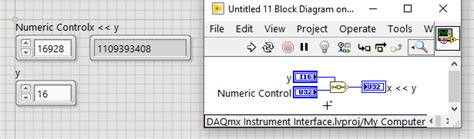 Solved Labview Logical Shift Showing Incorrect Data Ni Community