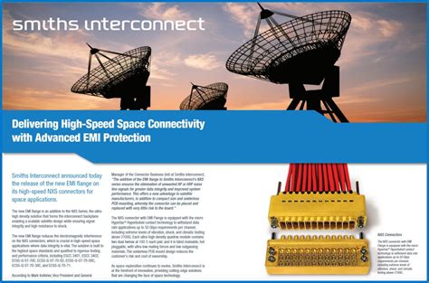 Smiths Interconnect On Linkedin Connector Hyperboloid Vibration Shock Highspeed Space