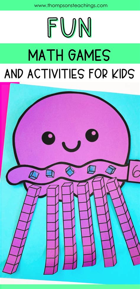 5 Engaging Math Activities For Teaching Elementary Math Games And Activities Educational Math