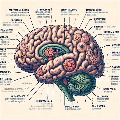 human brain analysis premium ai generated image