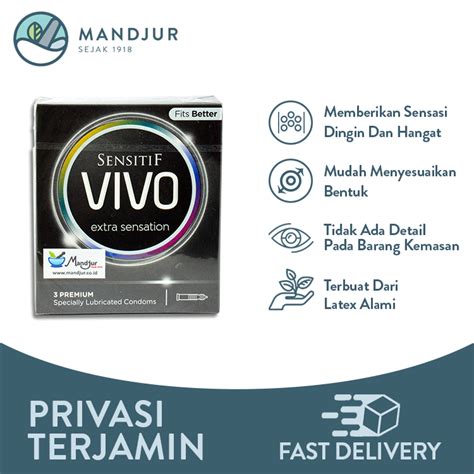 Jual Vivo Condom Extra Sensation Alat Kontrasepsi Di Seller Apotek Asri Kota Jakarta Timur
