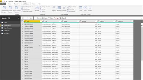 Power Query Advanced Editor Using If And Conditional Column Youtube