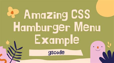 css hamburger menu designs r programming