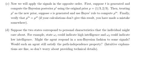 An Interesting Feature Of Bayesian Updating Is That