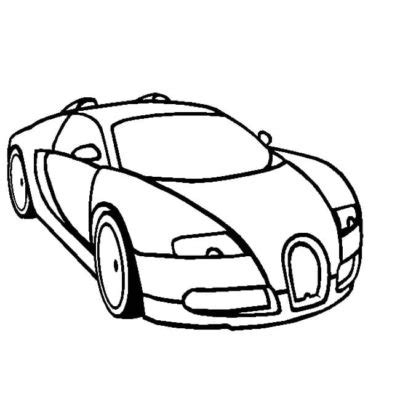 Bugatti Coloring Pages