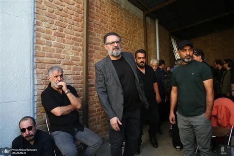 در مراسم تشییع رضا داود نژاد کدام هنرمندان شرکت کردند؟ گزارش تصویری