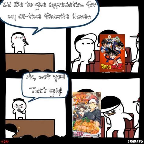 Food Wars Is Actually A Shonen Ranimemes
