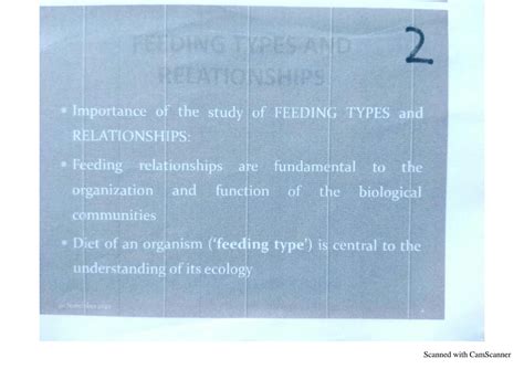 Solution Trophic Interactions And Energy Flow Feeding Types And