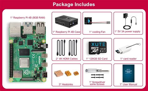 Raspberry Pi B Model GB RAM Starter Kit With GB Micro SD Card EU GEEKMAXI COM