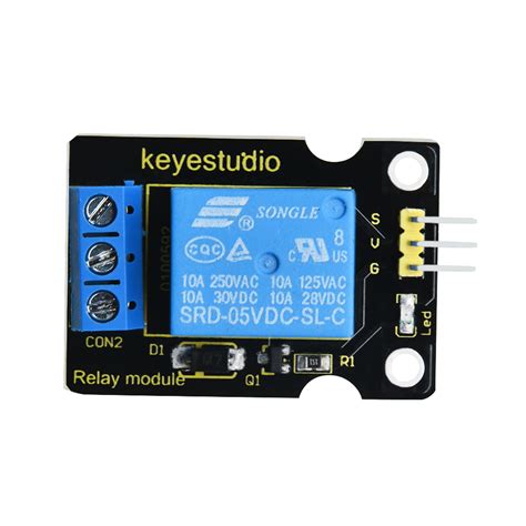 Keyestudio Single V Relay Module Compatible With Arduino UNO R MEGA