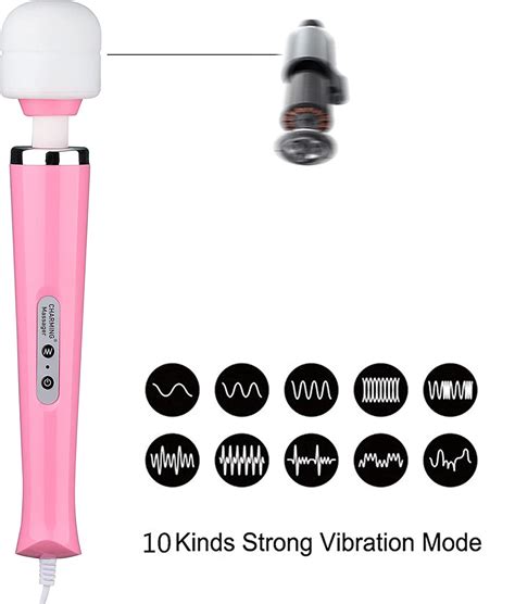 Handheld Electric Massager Personal Wand Massager With Multi Speeds
