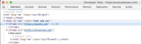 Dev Tools Iframe In Webview With A Different Origin From The The Top