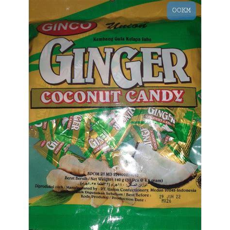 Jual Permen Ginger Coconut Candy Shopee Indonesia
