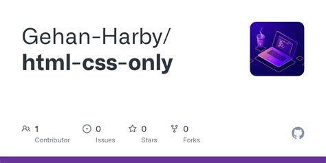 Github Gehan Harbyhtml Css Only