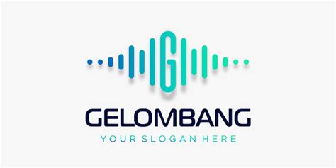 문자 G는 음파 기호 디자인과 결합되었습니다 현대적인 사운드 이퀄라이저 전파 아이콘 음악 주파수 음악 앱용 추상 디지털 이퀄라이저 벡터 일러스트레이션 알파벳 G에 대한 스톡