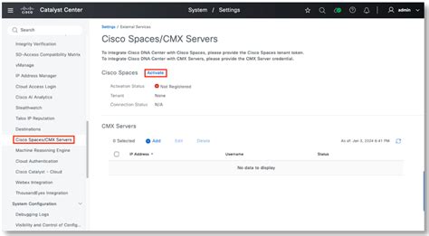 Configuring Catalyst Center And Cisco Spaces Integration Cisco Community