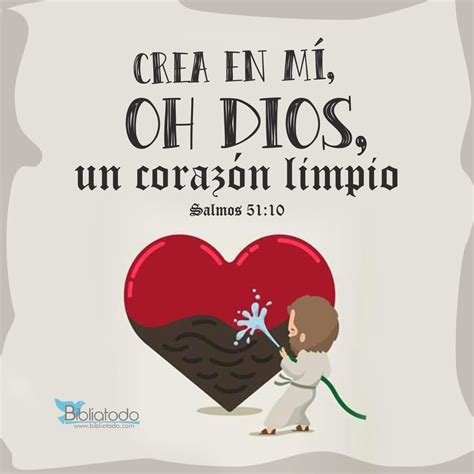 Crea En Mí Oh Dios Un Corazón Limpio Imagenes Cristianas