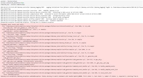 Bug Undeterministic Failed Compilation Of Feedback Experiments · Issue 35 · Zhinstlaboneq