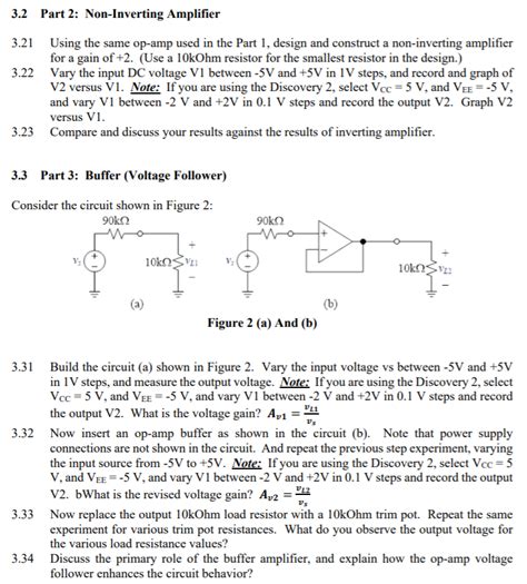 Solved Part Inverting Amplifier Consider The Chegg