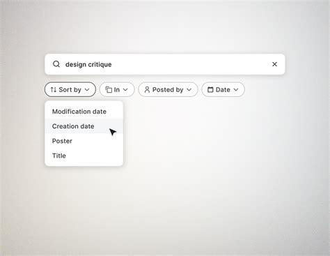 Filter And Search Bar Desktop By Lilac Shen On Dribbble