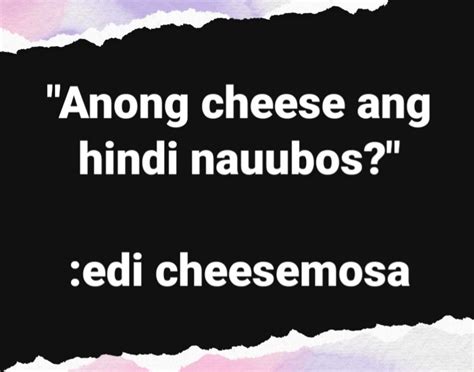 Anong Cheese Ang Hindi Nauubos