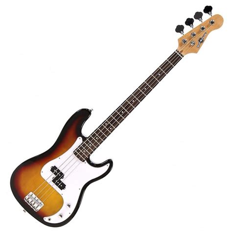 Electric G 4 Bass Guitar Sunburst Christmas Pack At Gear4music