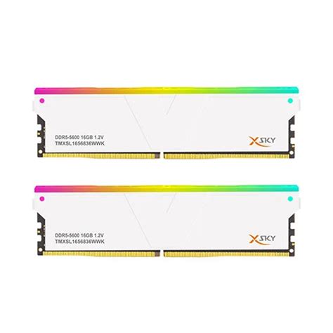 V Color Manta Xsky Rgb 32gb 16gbx2 5600mhz Ddr5 Ram White In Uae ️ Variety In Gaming Parts