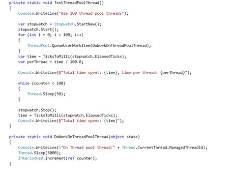 Thread Pool Implementation In Cnet At Aiden Scurry Blog