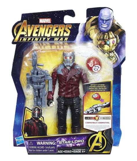 Hasbro 6 Action Figure Star Lord Avengers Infinity War Jaqjnr