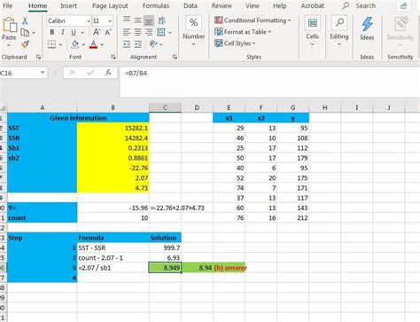 Solved PLEASE HELP ME SOLVE THIS USING EXCEL FORMULAS SHOW Chegg Com