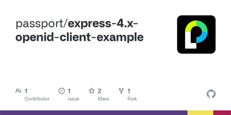 Github Passportexpress 4x Openid Client Example