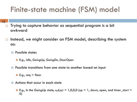 Ppt Finite State Machine Powerpoint Presentation Free Download Id3302812