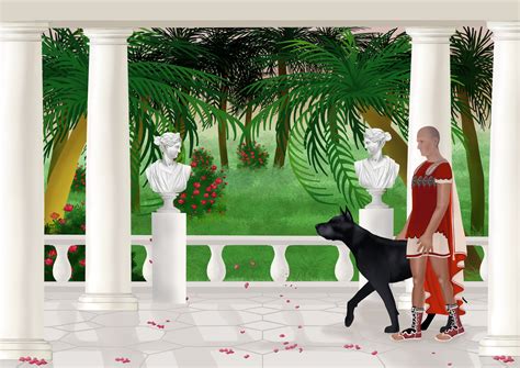 Иллюстрация Понтий Пилат в стиле книжная графика