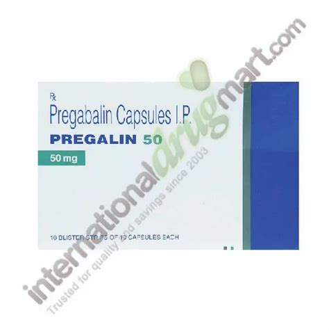 Buy Pregabalin 50 Mg Capsules For Sale At Discount Price Idm