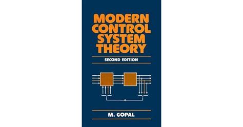 Modern Control System Theory By M Gopal