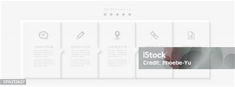 벡터 우아한 심플한 세련된 스타일 인포그래픽 디자인 Ui 템플릿 레이블 및 아이콘 0명에 대한 스톡 벡터 아트 및 기타 이미지 0명 개념 개념과 주제 Istock
