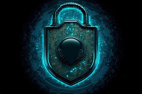 Premium Photo Privacy Data Protection Technology Concept Generative Ai