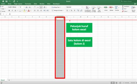 Pengertian Dan Perbedaan Antara Column Row Cell Dan Range Pada Excel