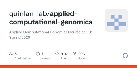 Github Quinlan Lab Applied Computational Genomics Applied Computational Genomics Course At Uu