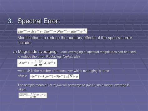 Ppt Speech Enhancement Using Spectral Subtraction Powerpoint Presentation Id 3090375