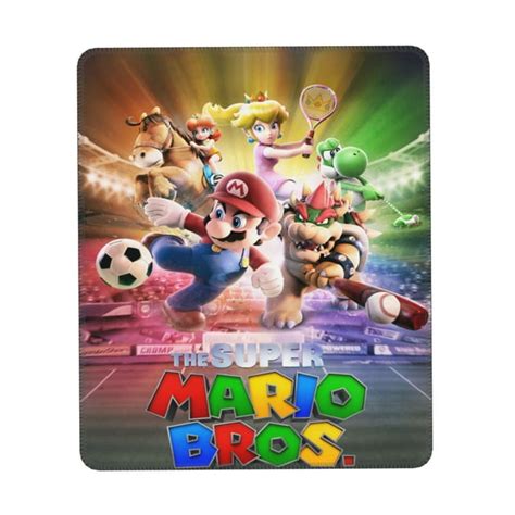 Super Mario Rubber Lock Edge Mouse Pad Vertical Office Mouse Pad Home Mouse Pad