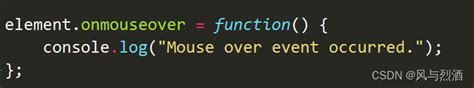 js的监听事件 js 监听事件 csdn博客