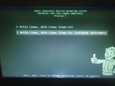 grub lists wrong kernel r artixlinux