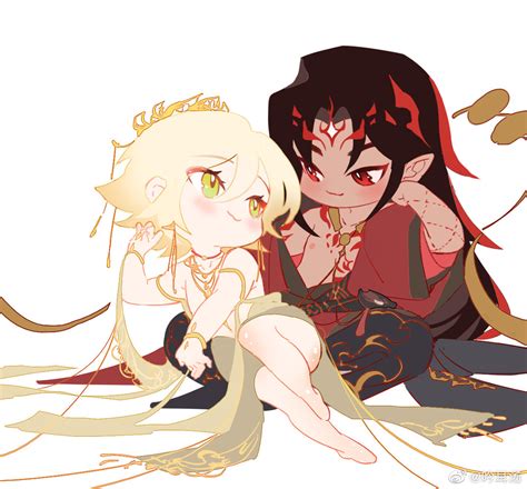 Taishakuten And Asura Onmyoji Drawn By Yinertang Danbooru