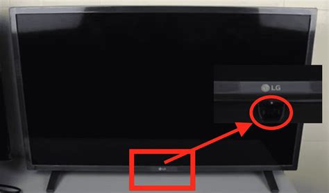 Where Is The Power Button On LG TV With Pictures