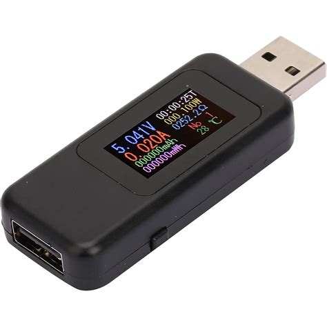 Detector Incarcator USB Tester Cu Afisaj LCD Voltmetru Ampermetru