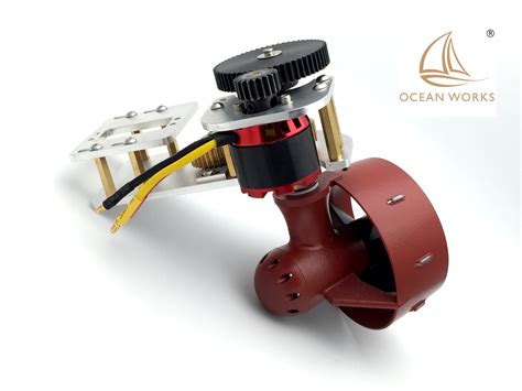 Z Peller Azimuth Thruster Z Drive Propulsion Combo Set 100mm Ocean Works