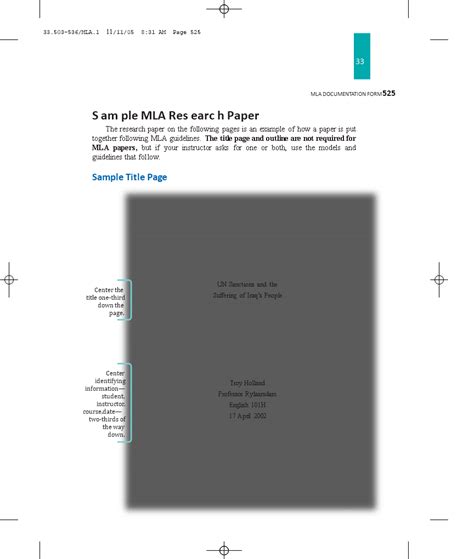 Simple Mla Research Paper